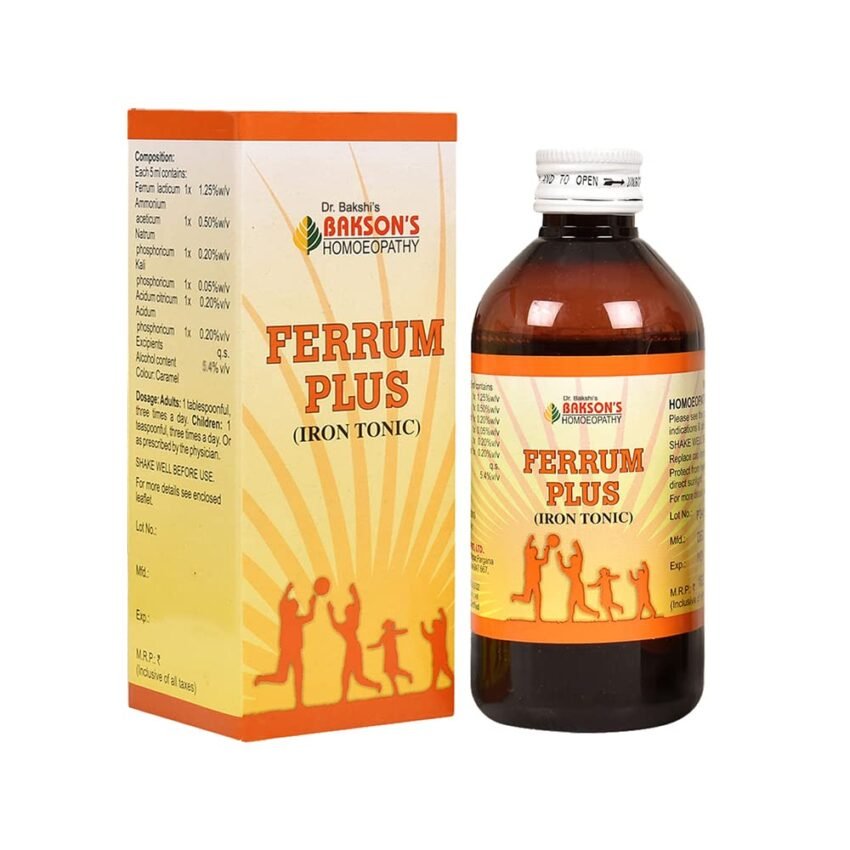 Ferrum Plus Syrup – Palakkadchettiar